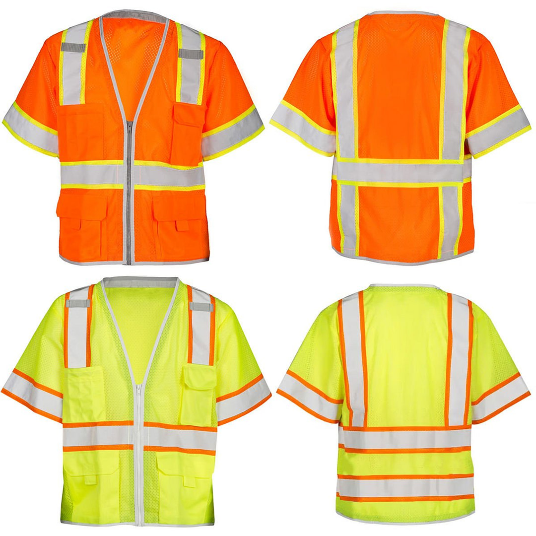 Glow Bright With Class 3 Safety Vest